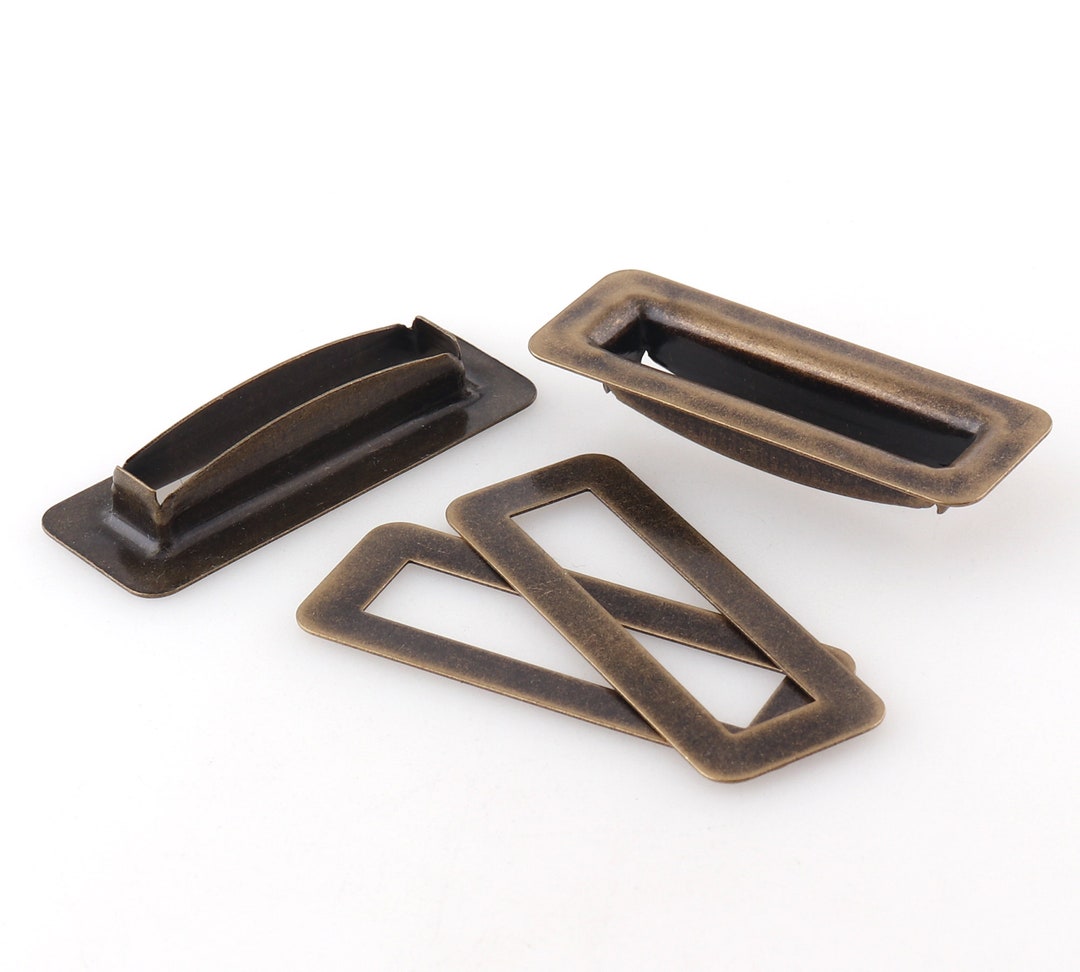 Large Antique Bronze Eyelets Rectangle Grommet Eyelets With Washer for ...