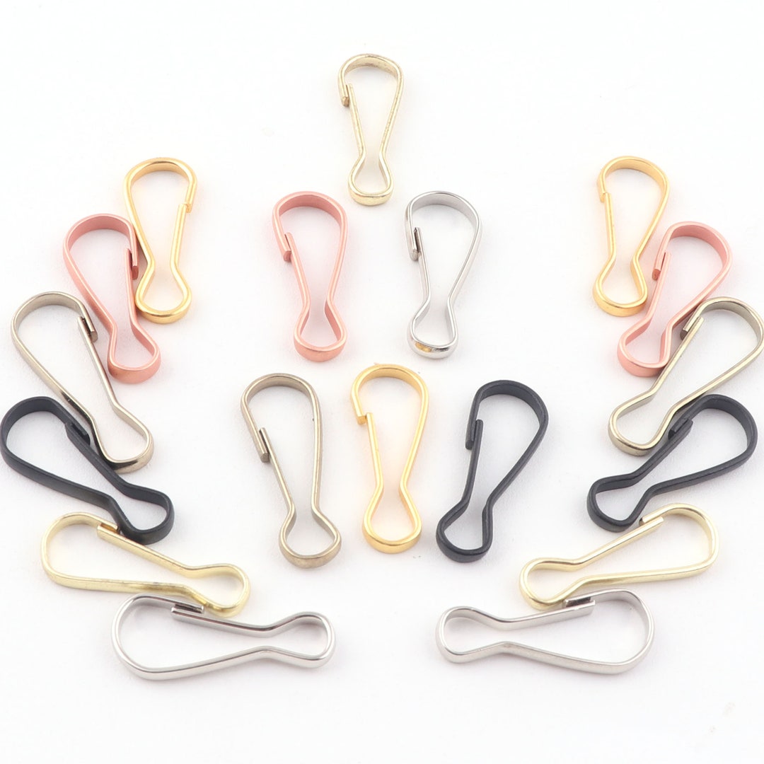 Mini Accessory Clip, Tether Hook, DIY Craft Supplies, Craft Ropes, Key ...