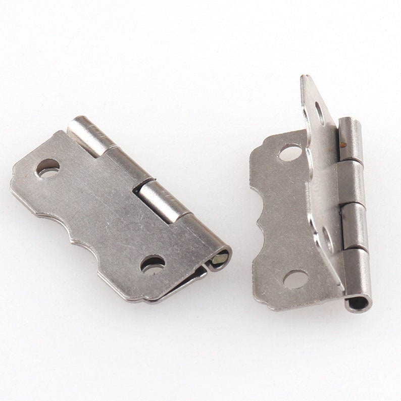 Silver Metal Hinges, Jewelry Box Hinges,1 Small Hinges,decorative ...