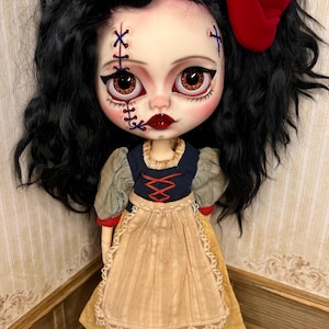 Custom Blythe Doll Creepy Snow White Princess - Etsy