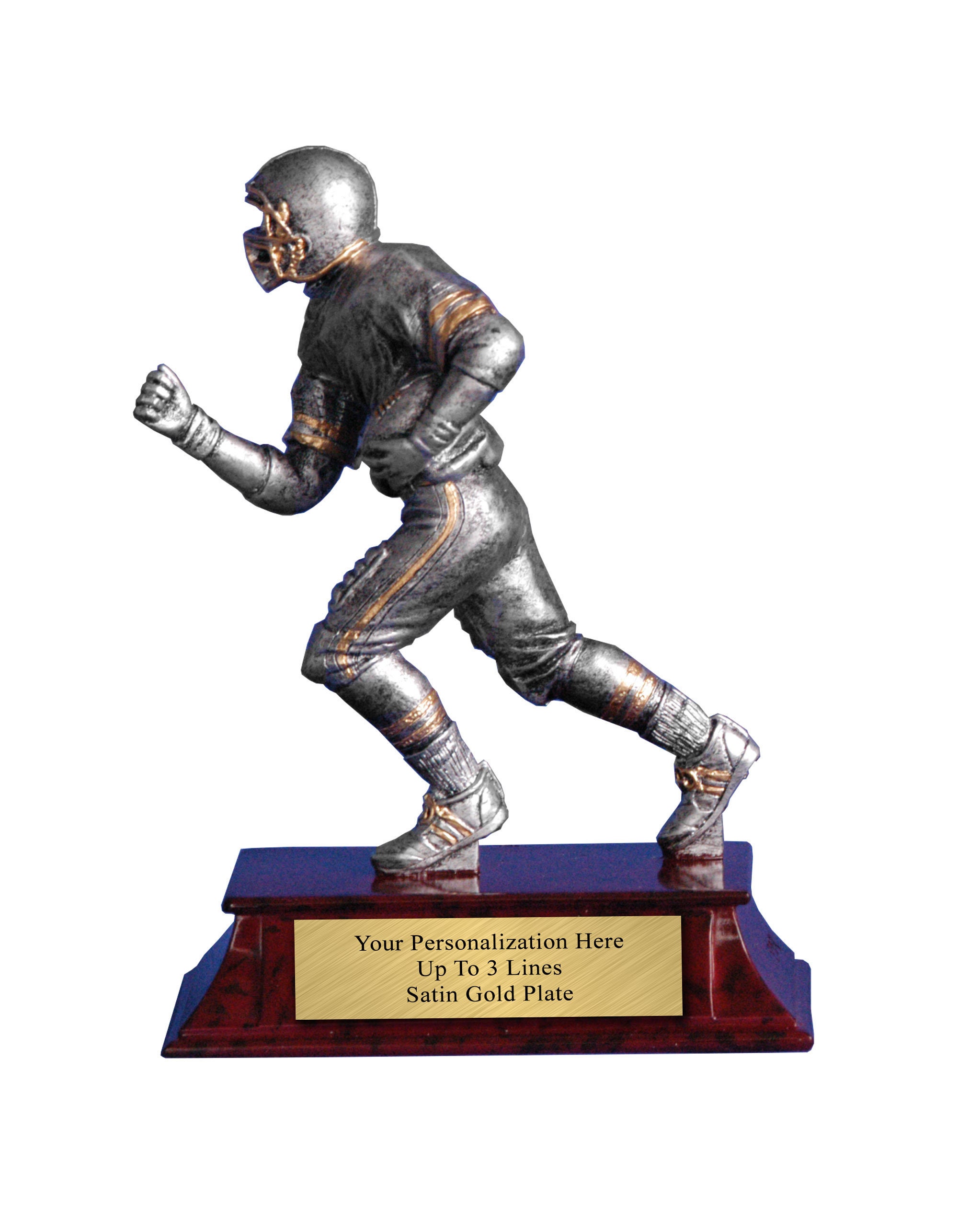 Resin Sculpture Trophy Award by Trophy Deals Football Figure - Etsy