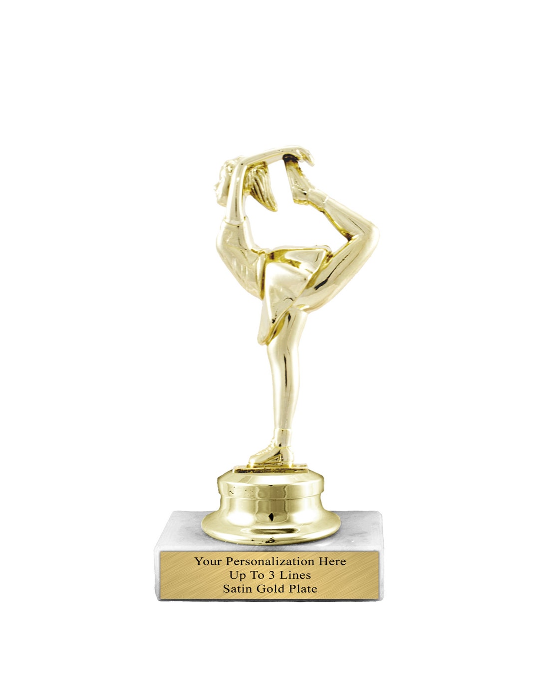 Classic CHEER Figure on Marble Base Award Series Trophiesby Trophy ...