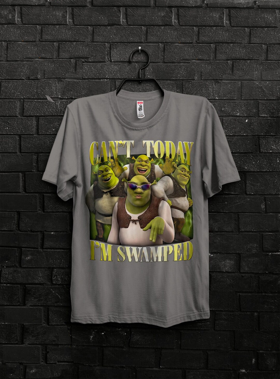 Can't I'm Swamped Today Funny Meme Shirt Gift for Man,ugly Sweater ...