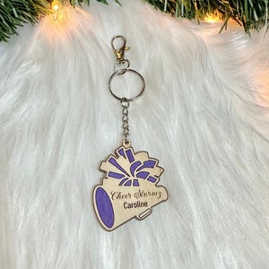 Personalized Cheer Team Keychain | Cheer Team Christmas Gifts | Cheer ...