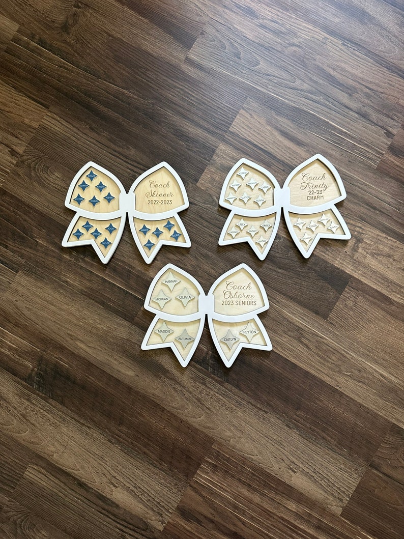 Personalized Cheer Team Gift Bow Cheer Team Gifts Cheer - Etsy