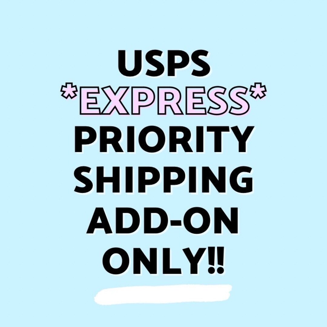 USPS EXPRESS PRIORITY Shipping Addon - Etsy