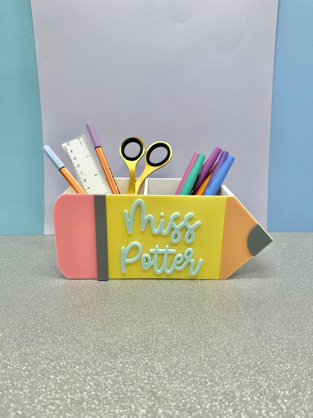 Mint Personalized Teacher Gift Pencil Holder, Gifts for Teachers ...
