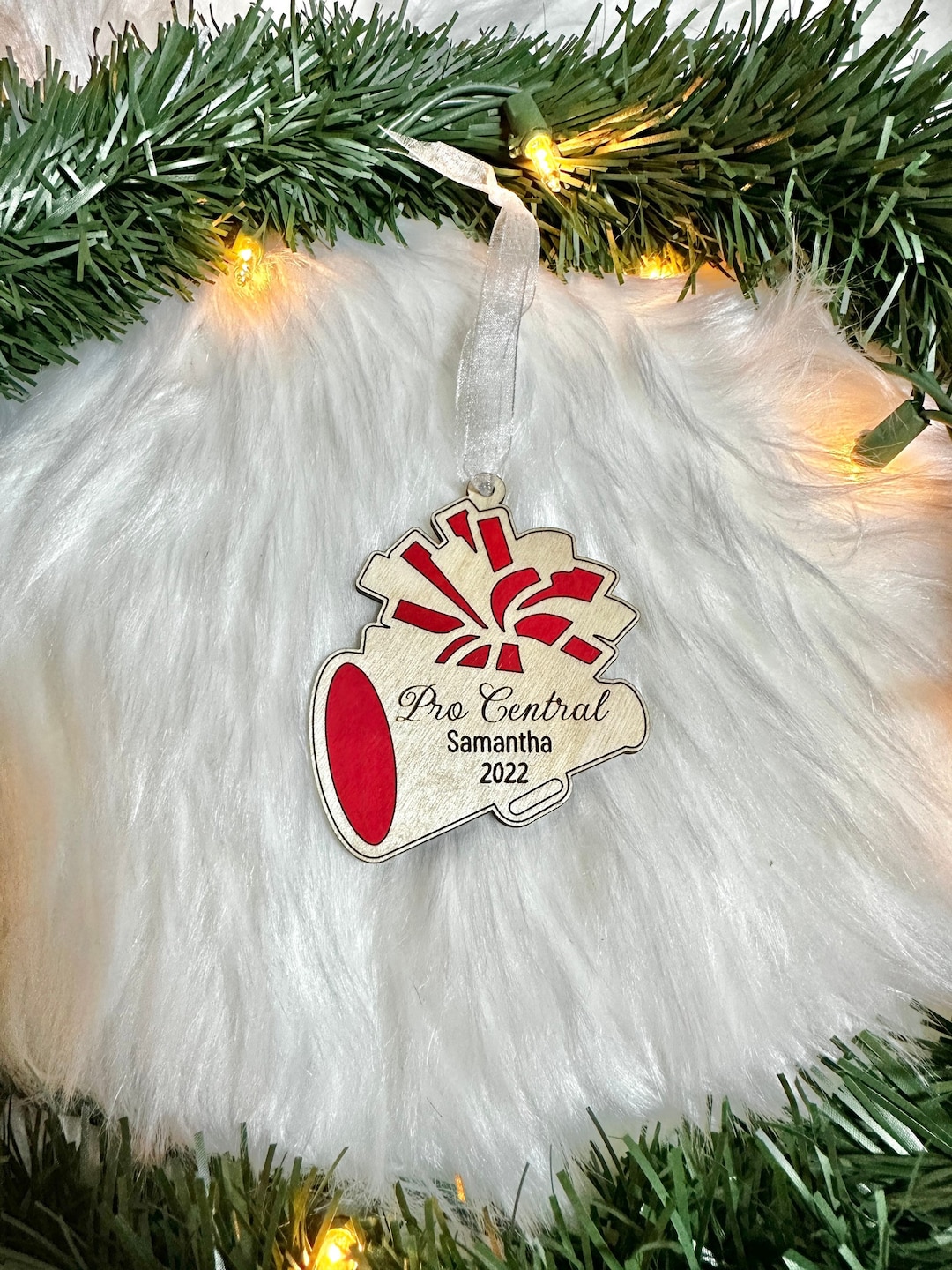 Personalized Cheer Team Ornaments | Cheer Team Christmas Gifts | Cheer ...