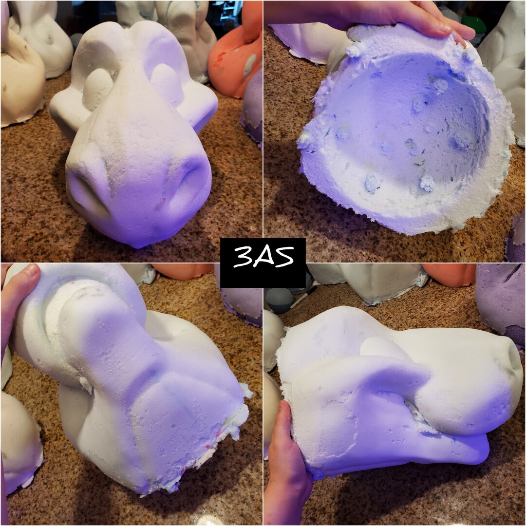 3AS Small Angel Dragon Foam Fursuit Base FOAM CAST GRADE - Etsy Portugal