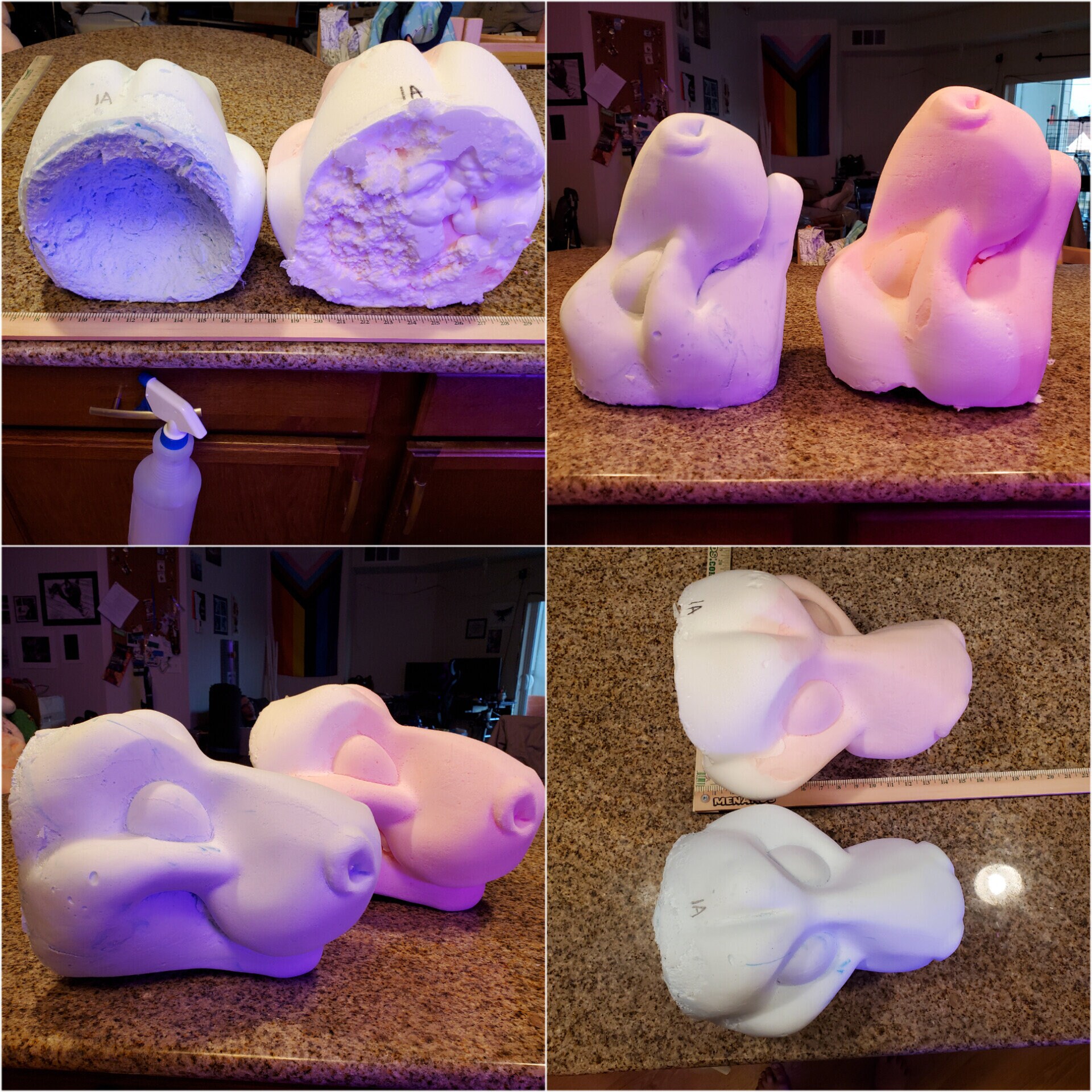 1AS Small Angel Dragon Foam Fursuit Base FOAM CAST GRADE - Etsy