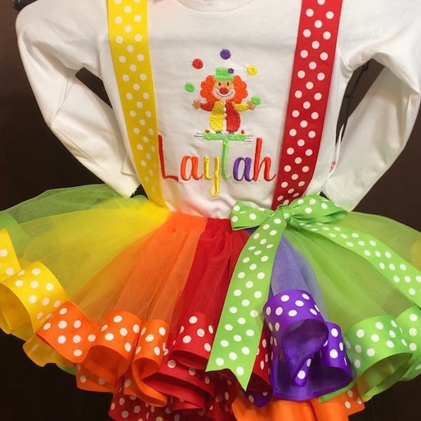 Clown Tutu - Etsy