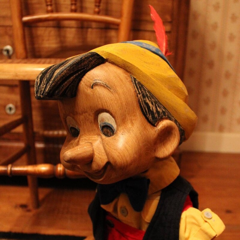 Vintage pinocchio - Etsy France