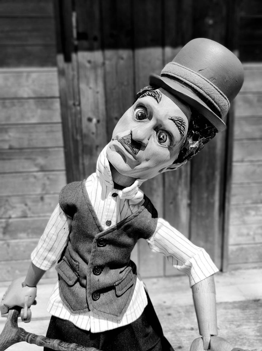 Charlie Chaplin Puppet - Etsy