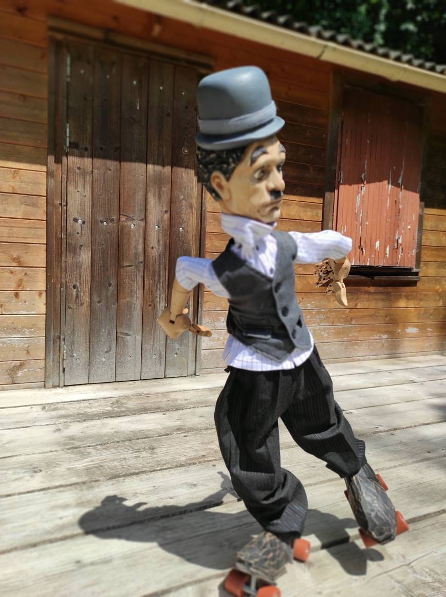 Charlie Chaplin Puppet - Etsy
