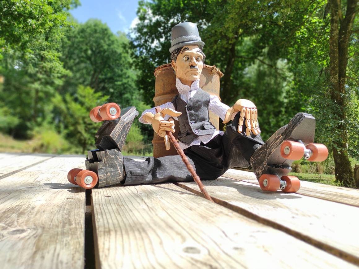 Charlie Chaplin Puppet - Etsy