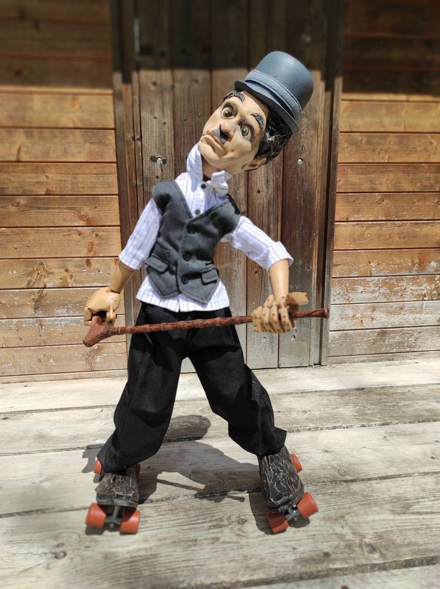 Charlie Chaplin Puppet - Etsy
