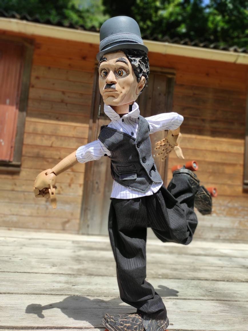 Charlie Chaplin Puppet - Etsy
