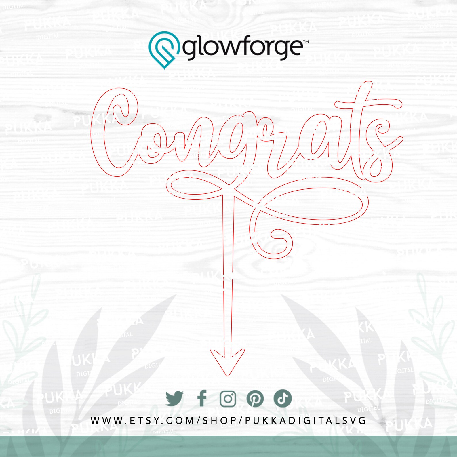 Congrats Cake Topper Svg Calligraphy Congrats Cake Topper - Etsy