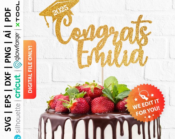 Custom 3D Teacher Appreciation Cake Topper , Custom Teacher ...