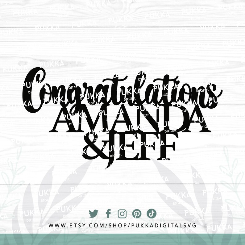 Congratulations Cake Topper Svg Celebrations Cake Topper - Etsy