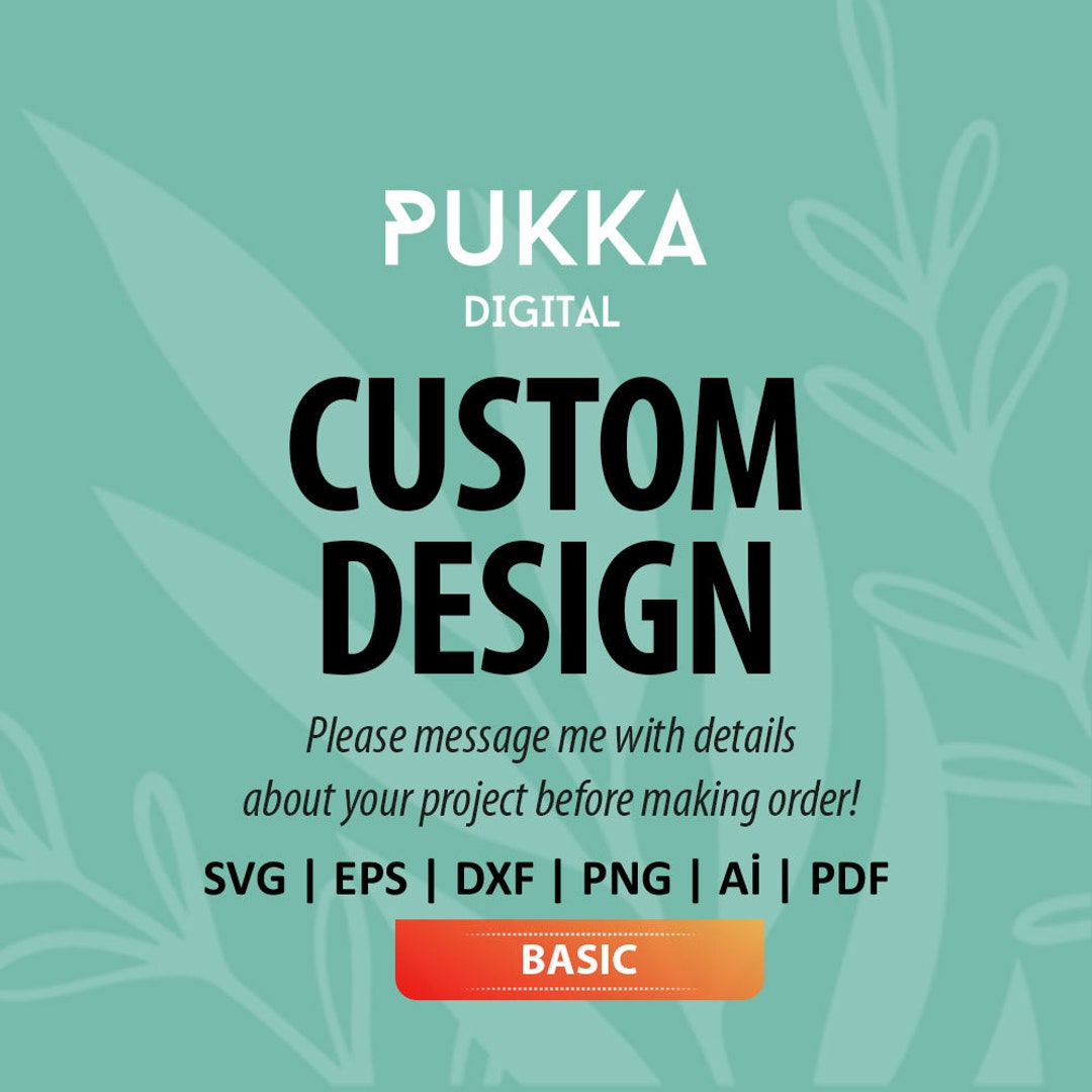 Custom Design // BASIC // Please Message Me With Details About Your ...