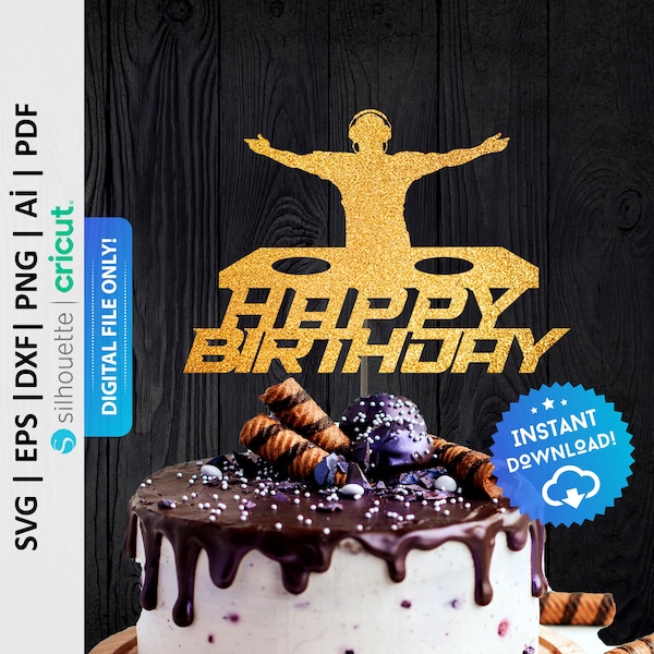 Music Cake Toppers - Etsy