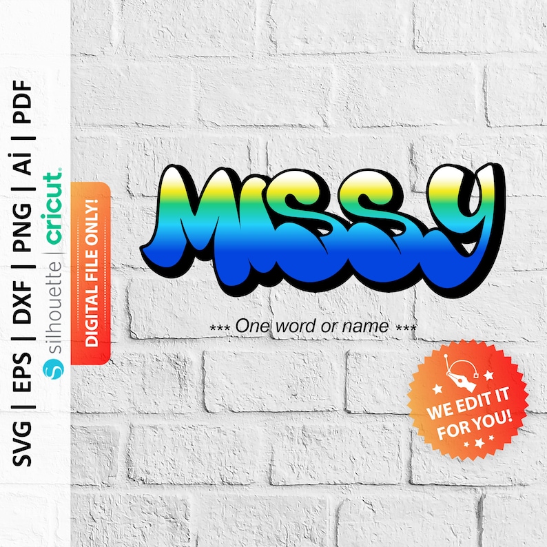 Custom Graffiti Name Png Spray Paint Png Graffiti Text - Etsy Hong Kong