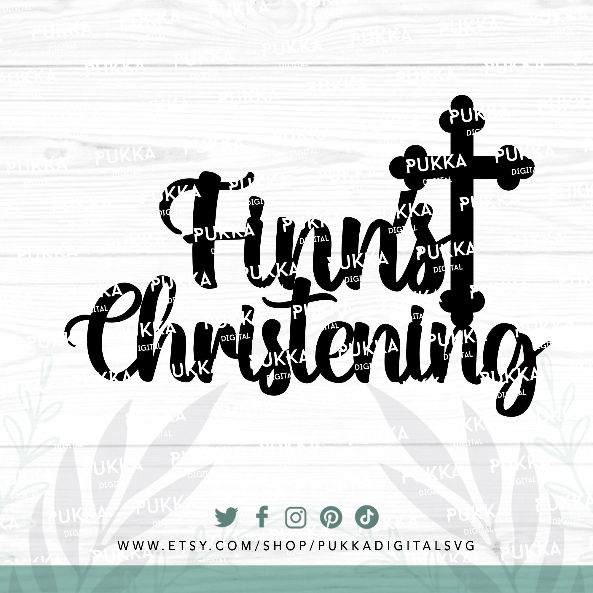 Personalized Christening Cake Topper Svg, Baptism Centerpiece, Holy ...