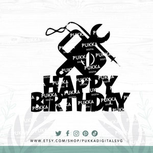 Electrician Cake Topper Svg, Technician Cake Topper Svg, Electric ...