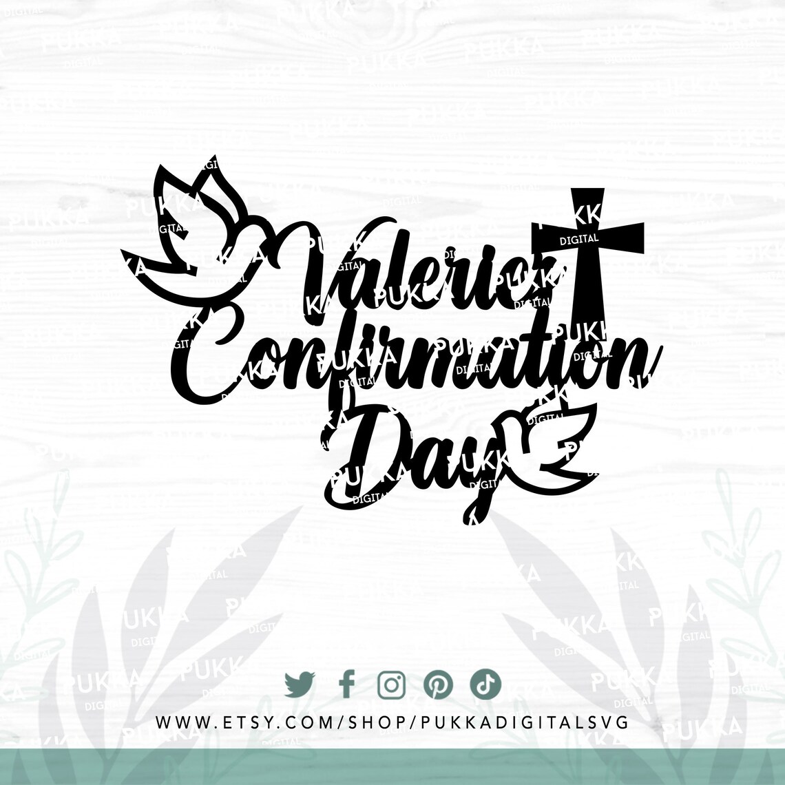Custom Name Confirmation Day Cake Topper Svg Confirmation - Etsy