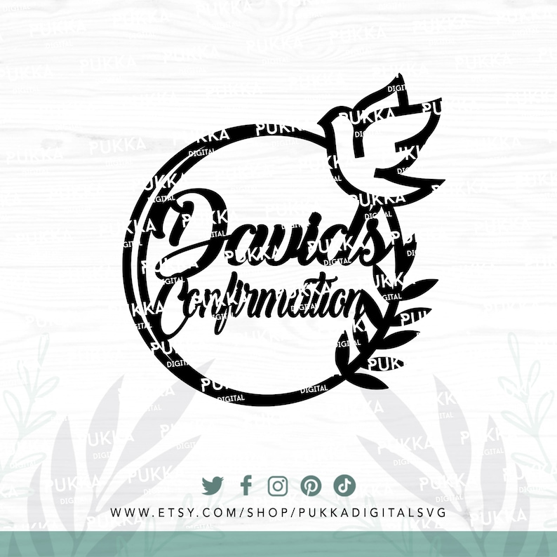 Personalized Confirmation Cake Topper Svg, Confirmation Topper ...