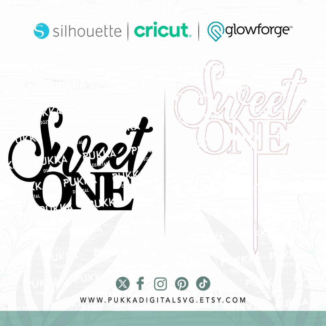 Sweet One Cake Topper Svg, Sweet One Png, Sweet One Birthday Svg, First ...