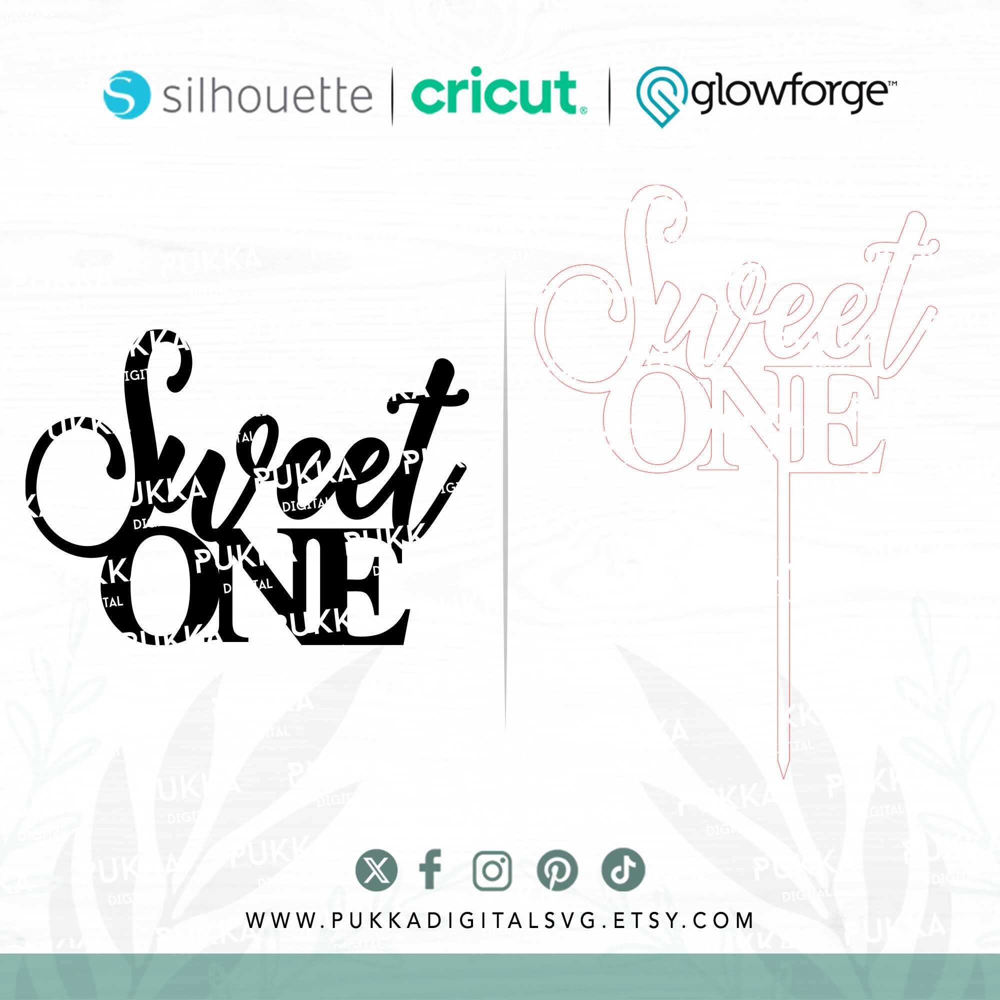 Sweet One Cake Topper Svg, Sweet One Png, Sweet One Birthday Svg, First ...