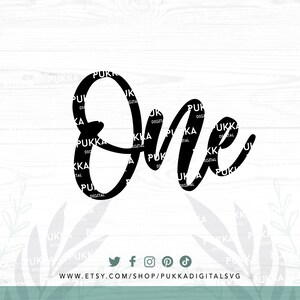 One Svg, First Birthday Svg, 1st Birthday Cake Topper Svg, First ...