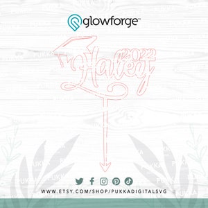 Personalized Graduation Cap Svg Grad 2022 Cake Topper Svg - Etsy