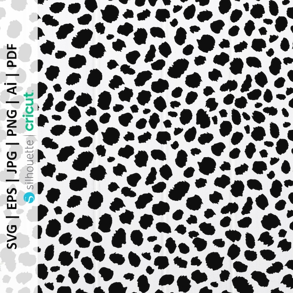 Cheetah Spots Svg - Etsy