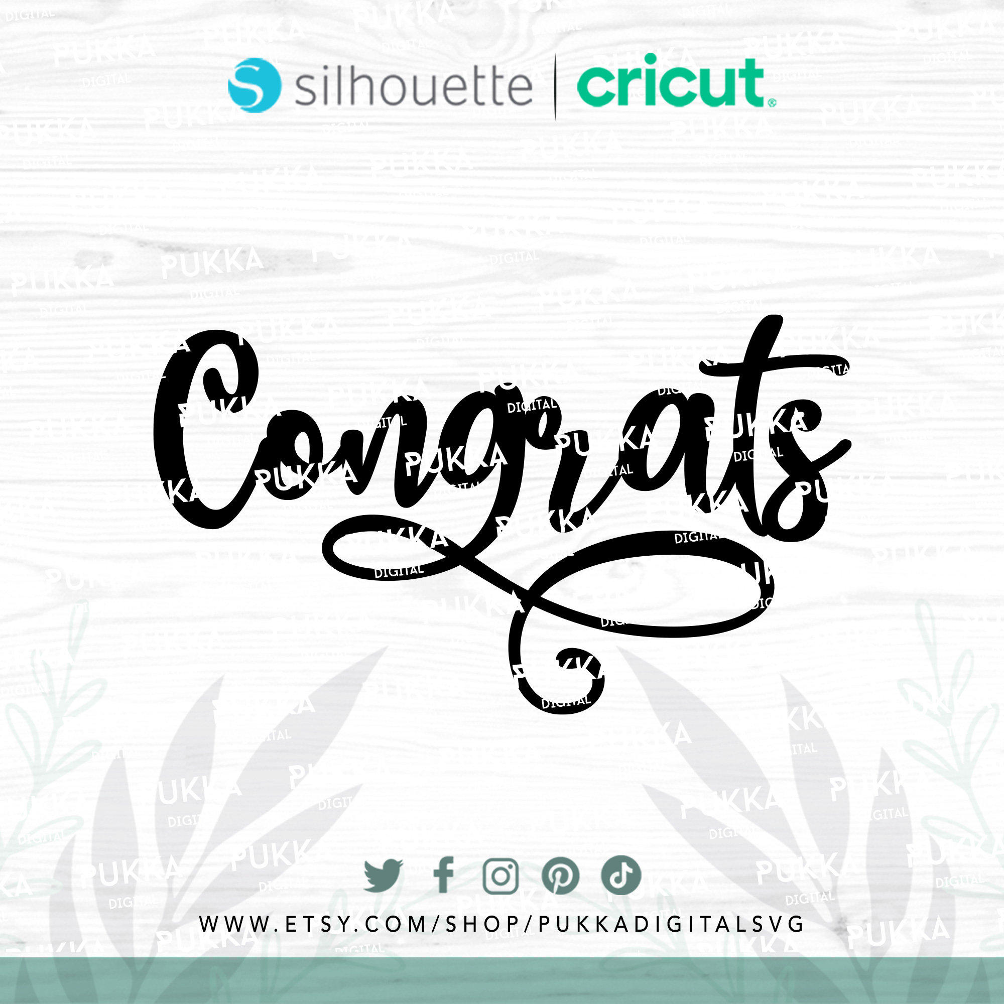 Congrats Cake Topper Svg Calligraphy Congrats Cake Topper - Etsy