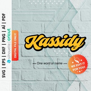 Custom Name Svg Custom Name Png Personalized Name Svg First - Etsy