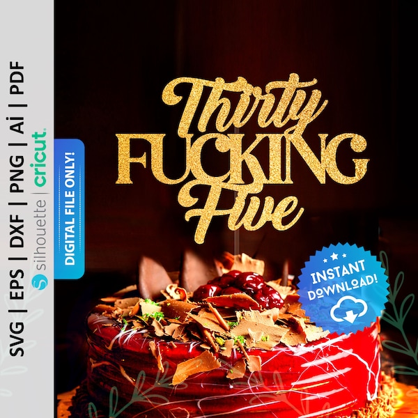 Thirty Svg - Etsy