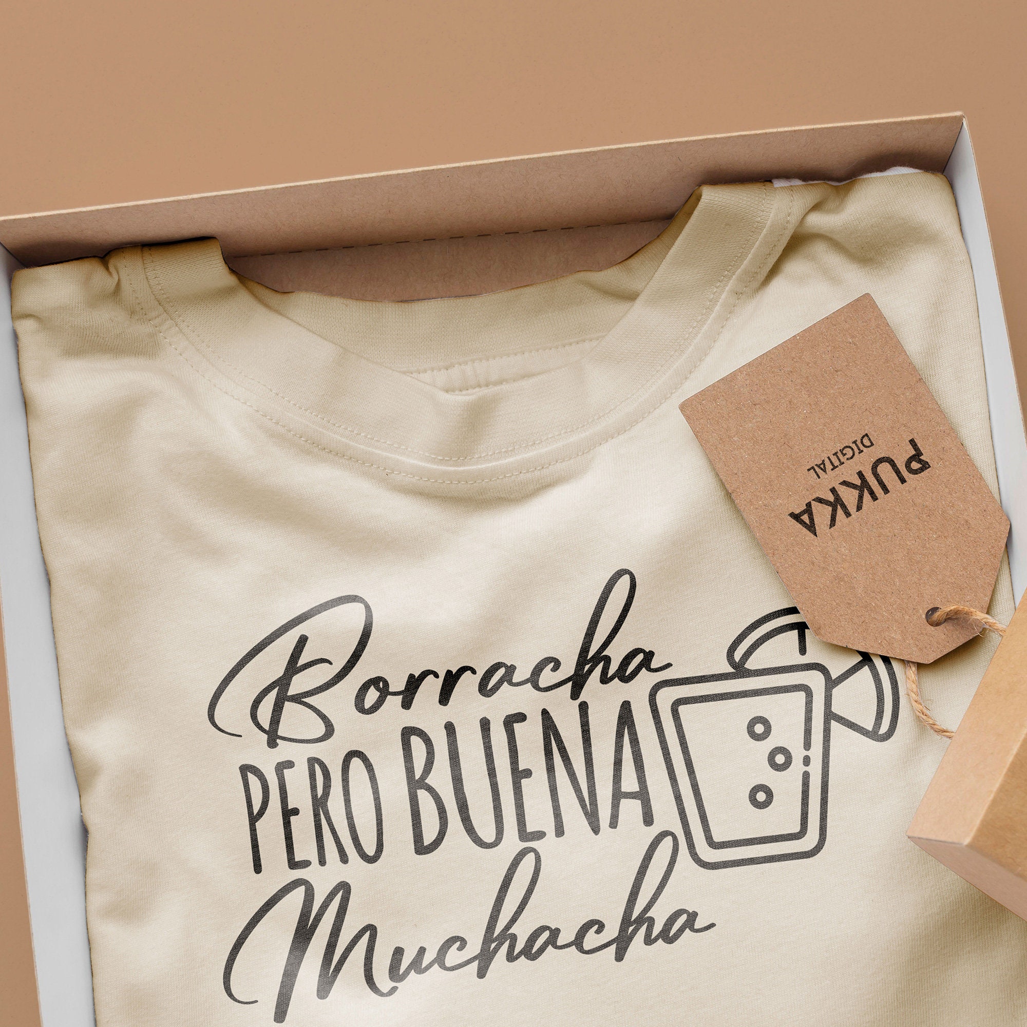 Borracha Pero Buena Muchacha Svg, Spanish Sublimation Png, La Borracha ...