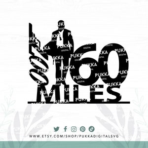 Custom 007 Cake Topper Svg, Personalized Name and Age Happy Birthday ...