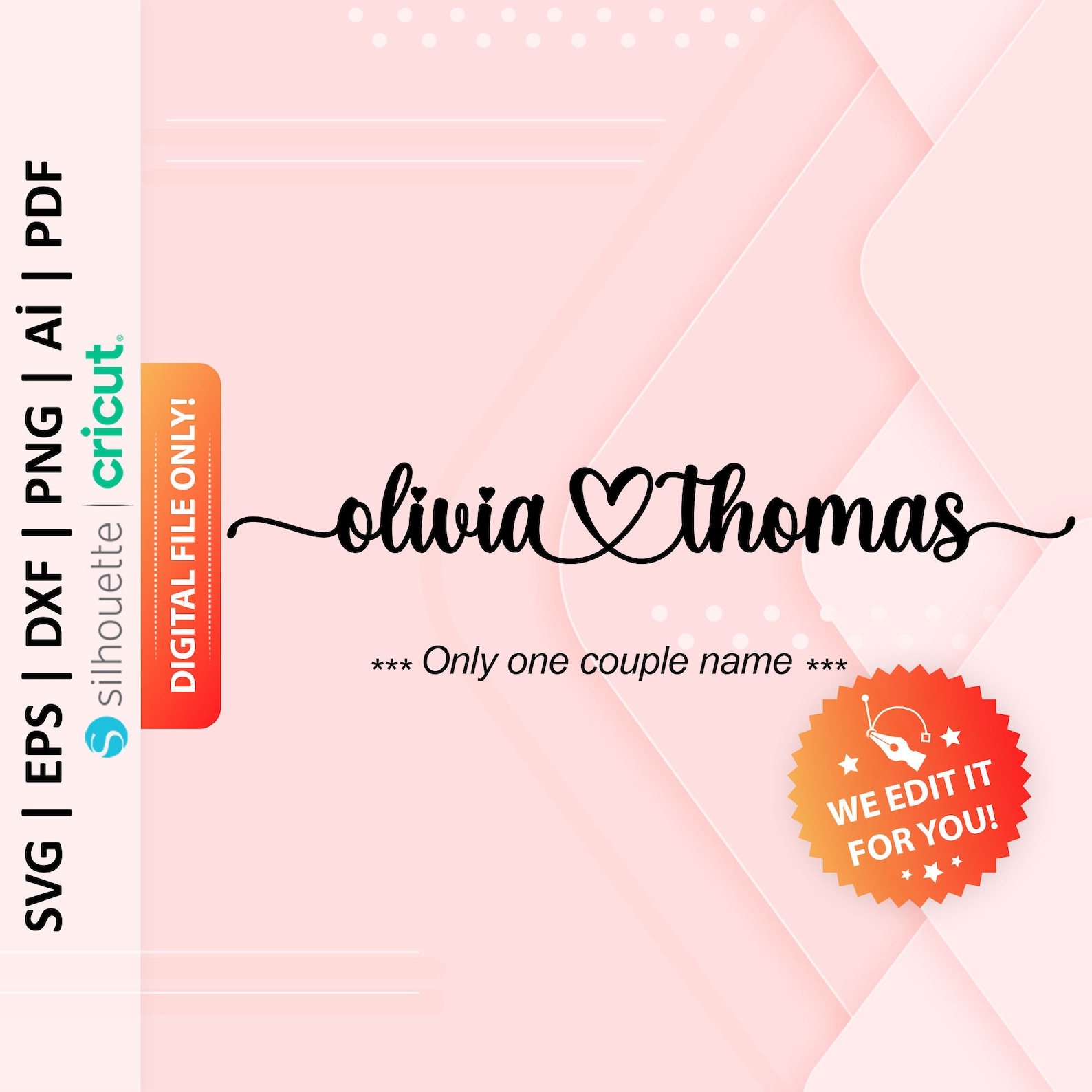 Custom Name Png Custom Name Svg Personalized Text Svg - Etsy