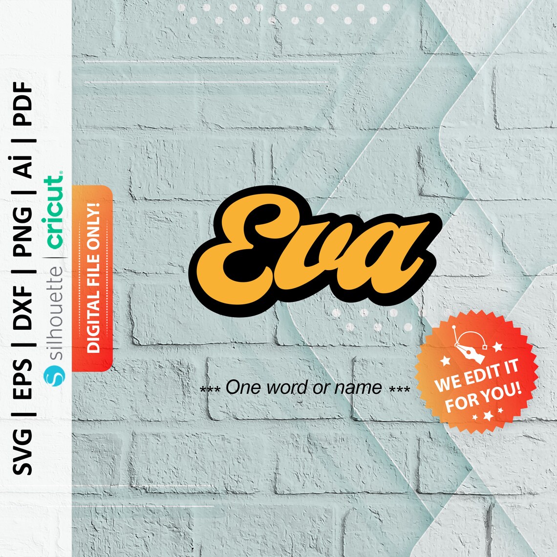 Custom Name Svg Custom Name Png Personalized Name Svg First - Etsy