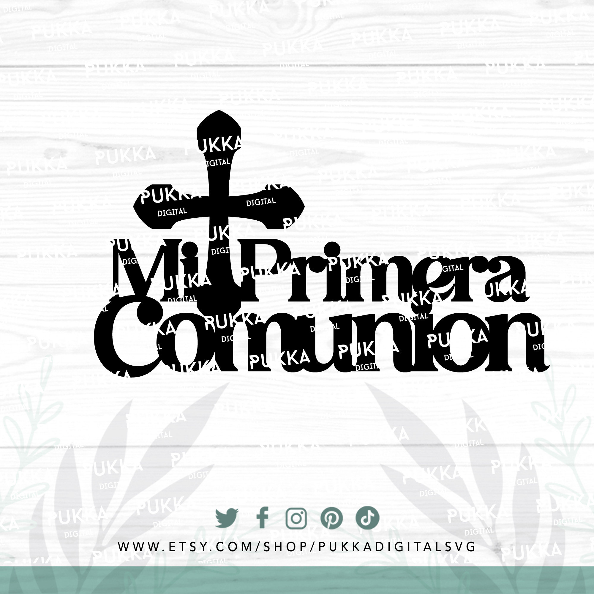 Mi Primera Comunion Cake Topper Svg 1ra Comunión Svg Spanish - Etsy México