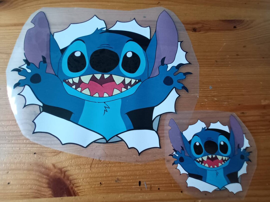 Lilo & Stitch Iron on Transfer ,heat Transfer Stitch Patch - Etsy