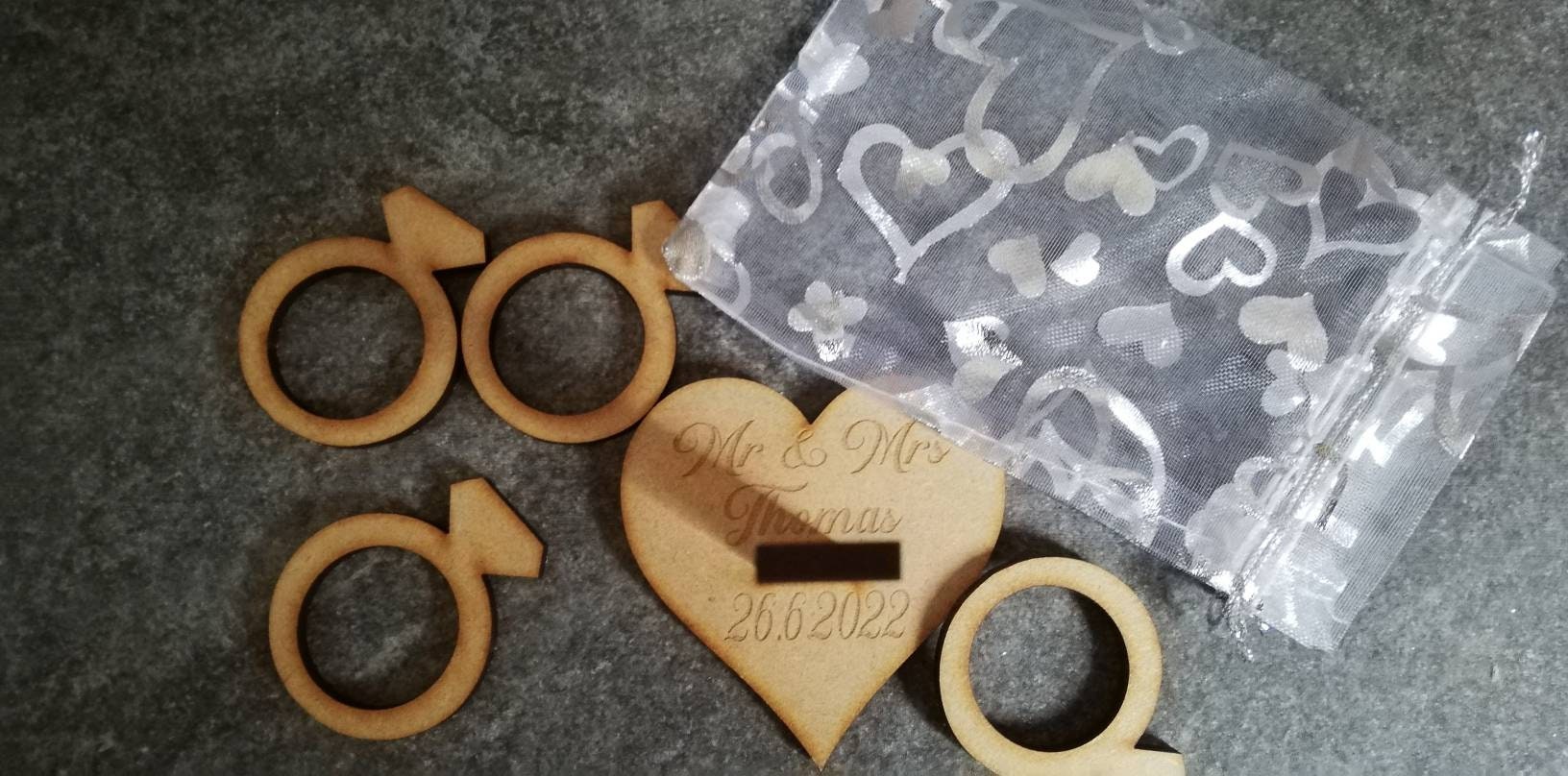 Personalised Ring Toss Wedding Table Games Party - Etsy UK