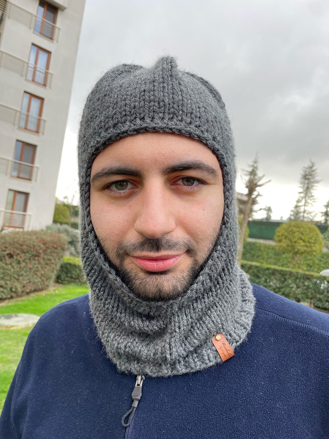 Valentine's Day Gift, Men's Balaclava, Knit Balaclava, Men's Gift, Men ...