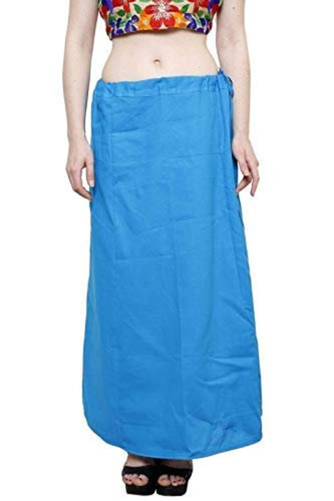 Blue Readymade Stitched Saree Petticoat Lehenga Women - Etsy Blue Readymade Stitched Saree Petticoat Lehenga Women - Etsy