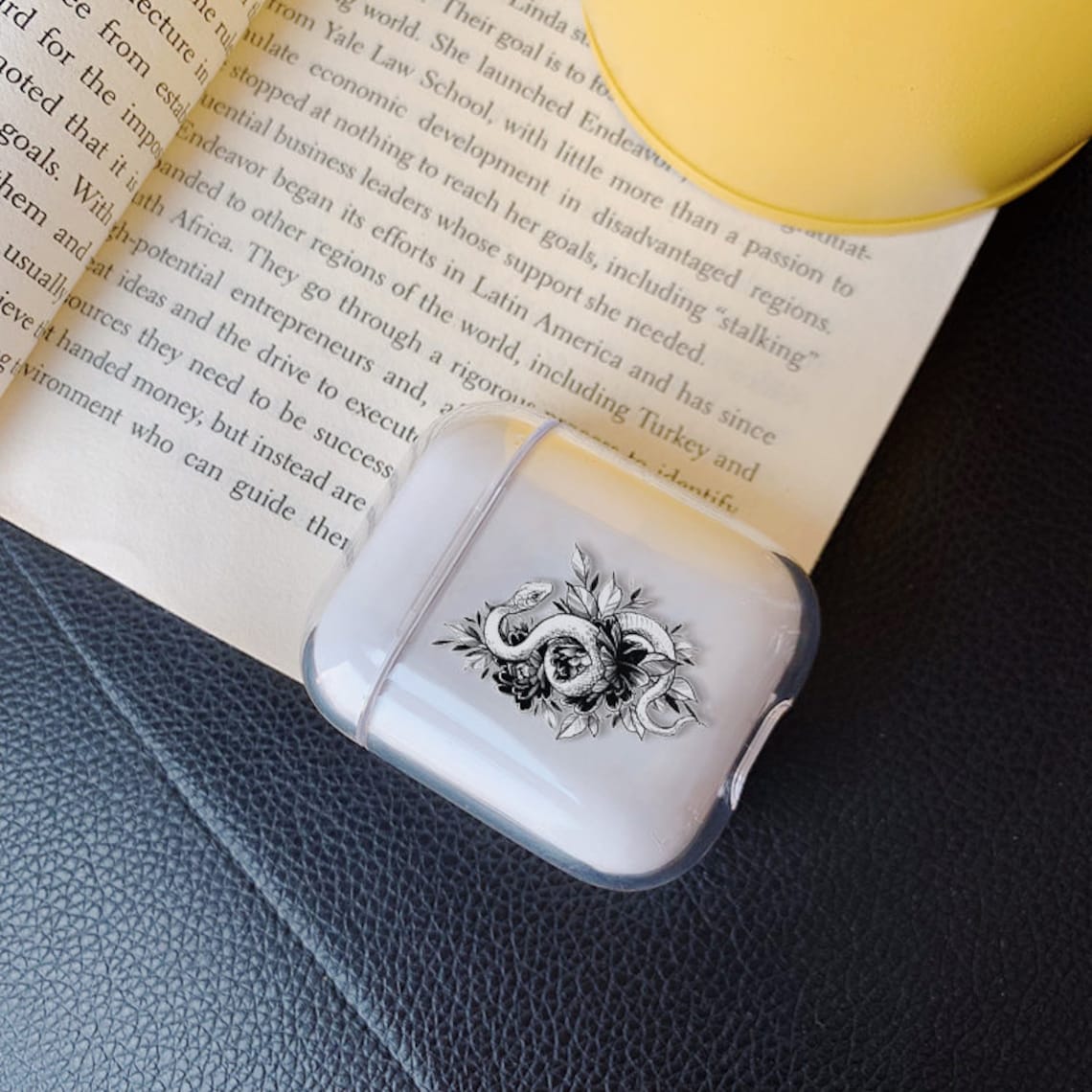 Snake Flower Airpods Pro Cases Clear Airpod 1 2 Pro Case - Etsy