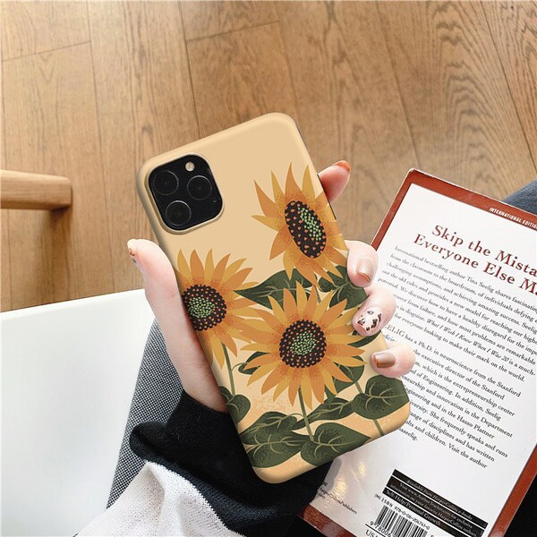 Sunflower Phone Case - Etsy